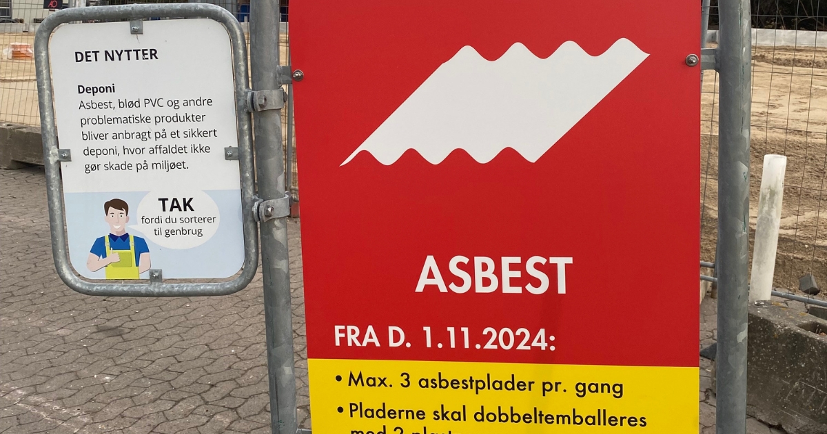 Nye regler for tagplader og asbestaffald | Thy Forsyning