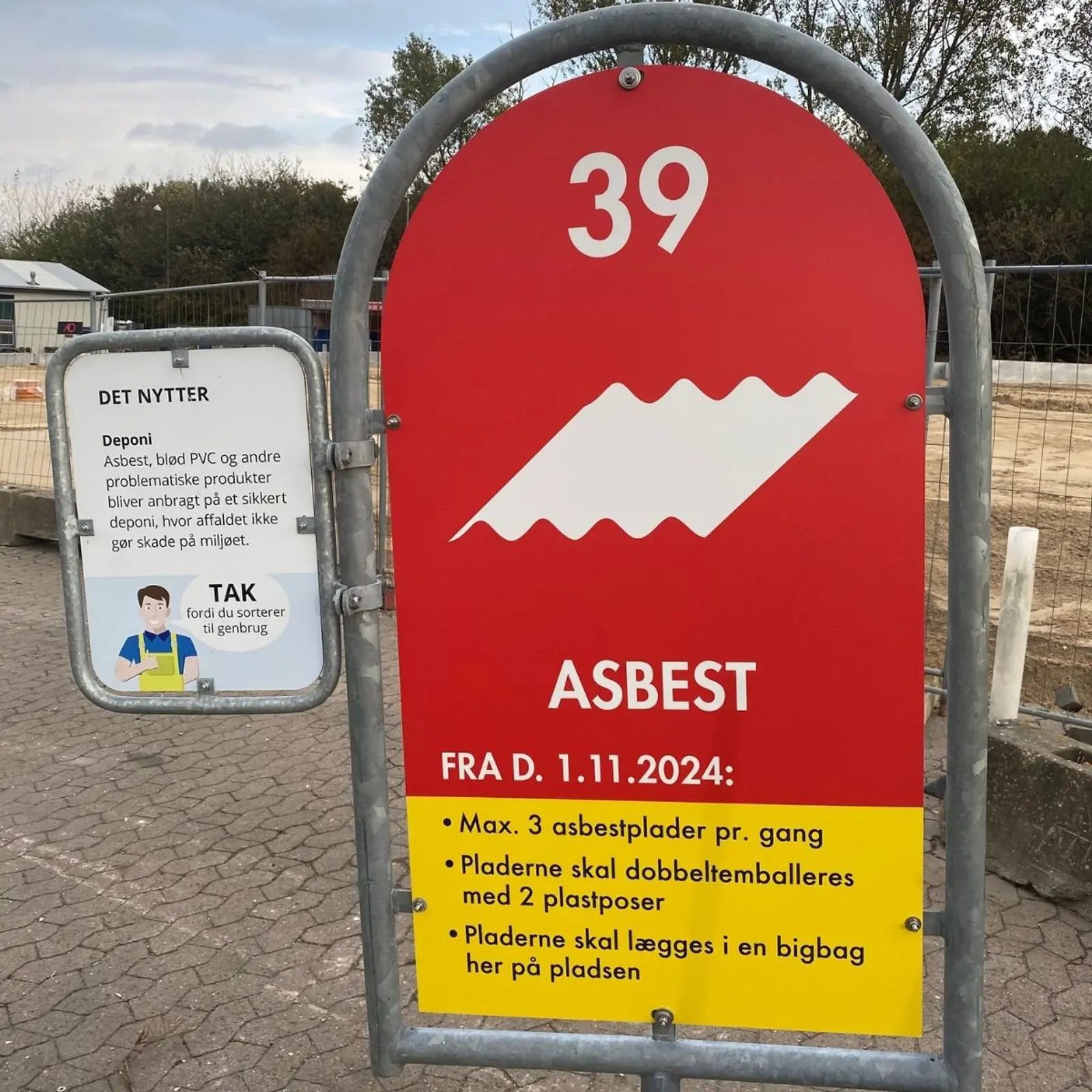 Nye regler for tagplader og asbestaffald | Thy Forsyning